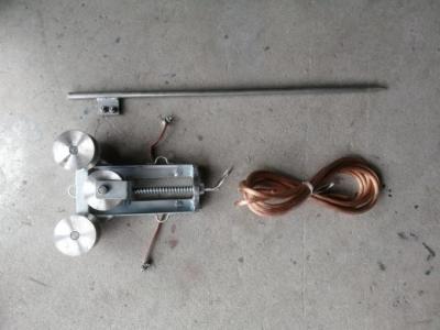 China Aluminum Wheel Grounding Block Grounding Devices For Rope And Conductors for sale