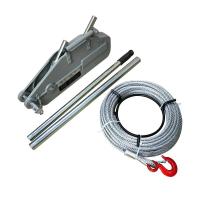 China Manual Wire Rope Lever Pulling Hoist Hand Winch Puller With Aluminum Body For Construction Site Lifting for sale