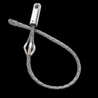 China 45KN Breaking load Steel Galvanized Rotation Mesh Cable Pulling Grip for 50-63mm cable for sale