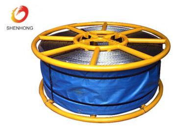 China High Breaking Force Different Size Anti Twisting Braided Steel Wire Rope Dia 9mm 11mm 13mm for sale