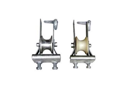China Dual-Purpose Stringing Wire Rope Pulley With Nylon Or Aluminum Wheel Cable Pulley Block for sale