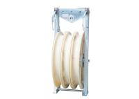 China Large Diameter Bundled Conductor Wire Stringing Block Pulley Model 1040 Wire Pulling Pulley for sale