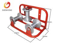 China Spray Painting Surface Corner Cable Roller For Underground Cable Laying for sale