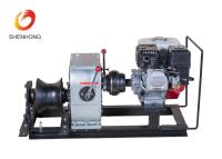 China 3 Ton Petrol Gas Engine Powered Winch 1 Year Warranty For Power Construction for sale