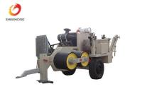 China Durable Wire Rope Tensioner Puller Machine , Hydraulic Cable Tensioner 22T for sale