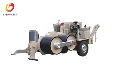 China Iso Stringing Pulling Machine Equipment Hydraulic Conductor Puller 400KN for sale
