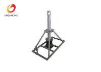China Hand Turned Manual Cable Winch Handspike Fixed On The Ground 1 Ton 3 Ton 5 Ton for sale
