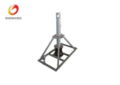 China Hand Turned Manual Cable Winch Handspike Fixed On The Ground 1 Ton 3 Ton 5 Ton for sale