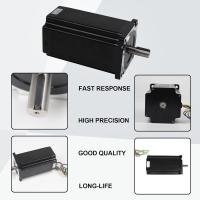 China Nema 34 CNC Stepper Motor 14mm Single Shaft 12N.M 154mm 5A 1.8° Hybrid 34HS5802 for sale