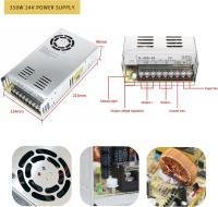 China Dual Shaft CNC Controller Kit MACH3 Nema23 Stepper Motor USB 4 Axis 112mm for sale
