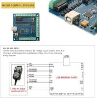 China Dual Shaft CNC Controller Kit MACH3 Nema23 Stepper Motor USB 4 Axis 112mm for sale