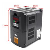 China 1.5KW Water Cooled CNC Spindle Motor ER16 with HY VFD Inverter 80mm Spindle Clamp for sale