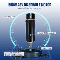 China 3 Axis 4540 CNC Engraving Machine With Aluminum Table , 500W Spindle for sale