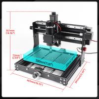 China Metal Carving 3020 Plus CNC Milling Machine 500W 3 Axis Desktop GRBL for sale