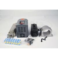 China CNC Water Cooling VFD Spindle Kit 2.2kw 24000RPM With Water Pump for sale