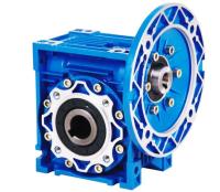 China Round Flange NMRV030 Worm Reducer Gearbox For Nema23 Induction Motor for sale