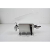 China CNC Lathe 4th Axis Tailstock K11 80mm 3 4 Jaw Chuck Index Dividing Head for sale