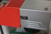 China Desktop Mini Fiber Laser Nameplate Marking Machine 20W 30W With Rotary Axis for sale