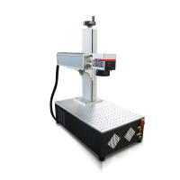 China JPT MOPA Fiber Laser Marking Machine For Jewelry Metal Work 100W 80W 70W 60W 50W for sale