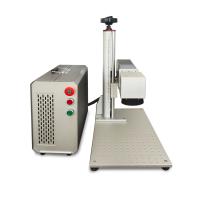 China 50W 30W 20W Fiber Laser Marking Machine For DIY Jewelry Gold Silver Ring Bracelet for sale