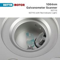 China 1064nm Fiber Laser Galvo Scanner SG7110 SG7110R Aperture 10mm For Fiber Marking for sale
