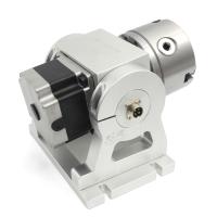 China Laser Marking CNC Rotary Indexing Dividing Head With Nema 34 Stepper Motor for sale