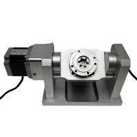 China CNC Rotary 4th A Axis C Axis Dividing Index Head Harmonic Gearbox With Chuck for sale