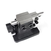 China BS0 CNC Rotary Axis Tailstock Adjustable Headstock 125mm 3 Jaw Chuck for sale