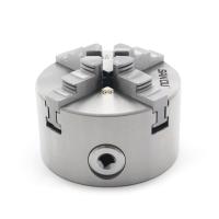 China 4 Jaws K12-100mm Manual Self Centering Chuck CNC Lathe Chuck RATTM MOTOR for sale