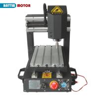 China 3 Axis 2030 ER11 Desktop CNC Engraving Machine with 400W DC Spindle Motor for sale