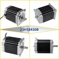 China 23HS8430B Nema 23 Stepper Motor Dual Shaft 76mm 3.0A 270 Oz-In CNC Router Milling for sale