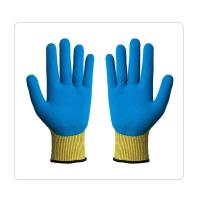 China Gardening HPPE Mechanix Cut Resistant Gloves With Blue Nitrile Dipping On Palm for sale
