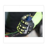 China 13 Gauge HPPE Liner Sandy Nitrile Palm Coating Oilfield Impact Safety Gloves for sale
