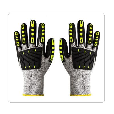 China ANSI Level 4 Impact Safety Gloves for sale