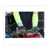 China Cut Resistant Mechanics Vibration Protection Gloves For Construction for sale