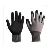 China Nylon Nitrile Protective Gloves for sale