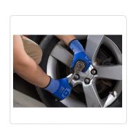 China Sandy Nitrile Palm Coated Gloves for sale
