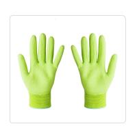 China 13 Gauge Green Kids Housework Decorating Rubber Gloves for sale