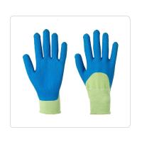 China Breathable Summer Horticulture Fitted 13 Gauge Polyester Latex Gloves for sale