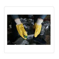 China Cotton Liner Oil Resistant Work Gloves for sale