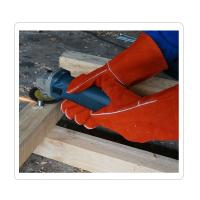 China Automotive Leather Cotton Lining Welding Work Gloves for sale