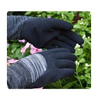 China Soft Latex Half Coating Work Gloves For Agriculture Use And Flower Trim for sale