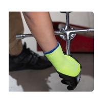 China Automotive Industry Mens Terry Brushed Winter Hand Safety Gloves for sale