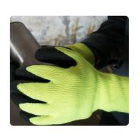 China Men Outdoor Use 7 Gauge Acrylic Liner Foam Latex Gloves For Cold Weather for sale