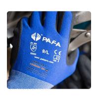 China Nitrile Palm Coated Gloves for sale