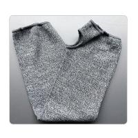 China Wharf handling Use Long Cuff Polyethylene Fiber Grey Cut Resistant Sleeves for sale