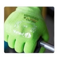 China Silicone Free Coal Mining Nylon Spandex Liner Hand Safety Nitrile Gloves for sale
