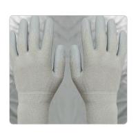 China Construction Grey Nylon Bamboo Fiber Summer 15G Women Work Gloves for sale