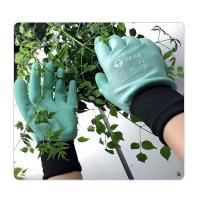 China Rubber Grip Anti Abrasion Protective Flowerpot Handling And Pruning Trees Gloves for sale