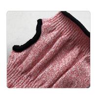 China Construction Red Elastic HPPE Liner13 Gauge Anti Cut Arm Sleeve for sale